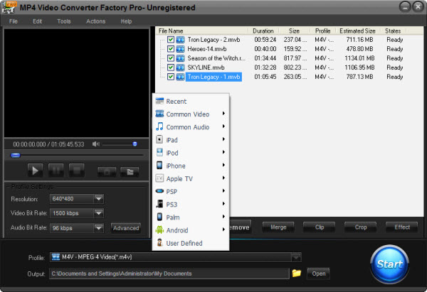 Free MP4 Video Converter Software Converting All Pop Video To MP4 Format