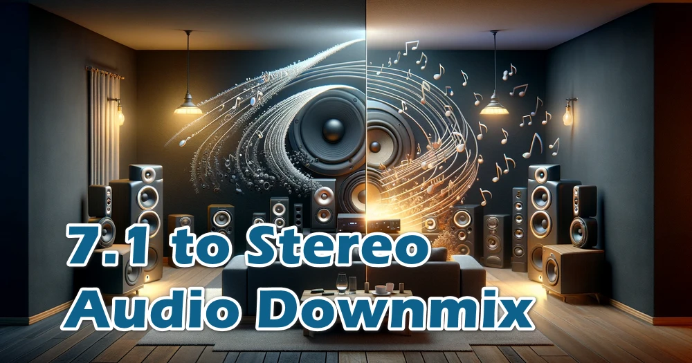 How to Downmix 7.1 Tracks to Stereo Effortlessly?
