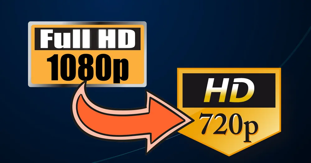 How to Downscale and Convert 1080p Videos to 720p on PC?