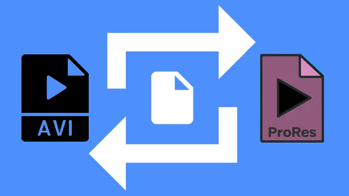 How to Convert AVI to ProRes and ProRes to AVI?