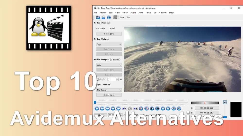 Top 10 Avidemux Alternatives for Video Editing on Windows and Mac [2024]