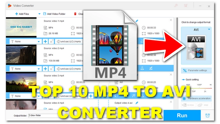 Top 10 Best MP4 to AVI Converters for Free Download in 2024