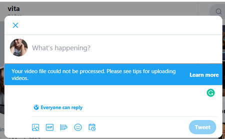 Can't Upload Your Video to Twitter? Here's Fix