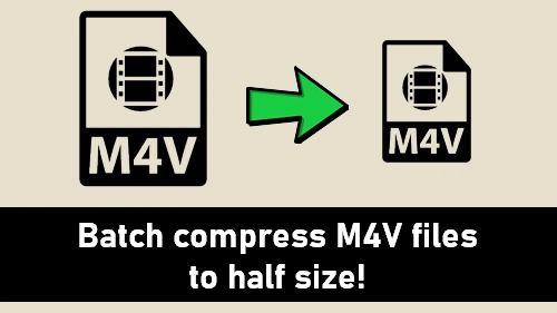 How to Compress M4V Files on Windows/Mac/Online
