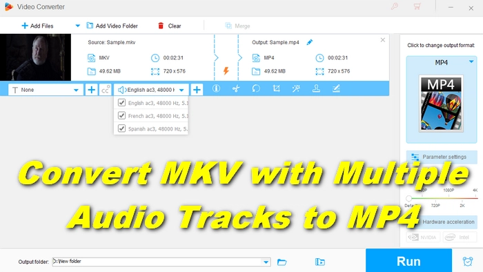 How to Convert MKV to MP4 with Multiple Audio Tracks?