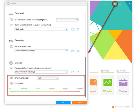 CPU Core Number and CPU Priority You Should Allocate for Converting Videos