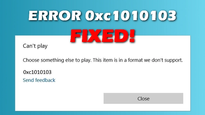 How to Fix Error 0xc1010103 on Windows 10/11?