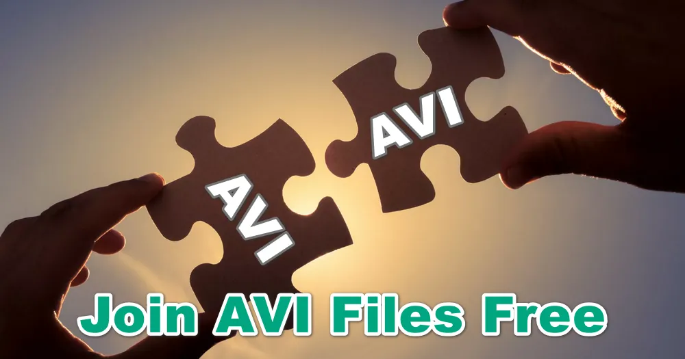 How to Join AVI Files Free on Windows 10/11?