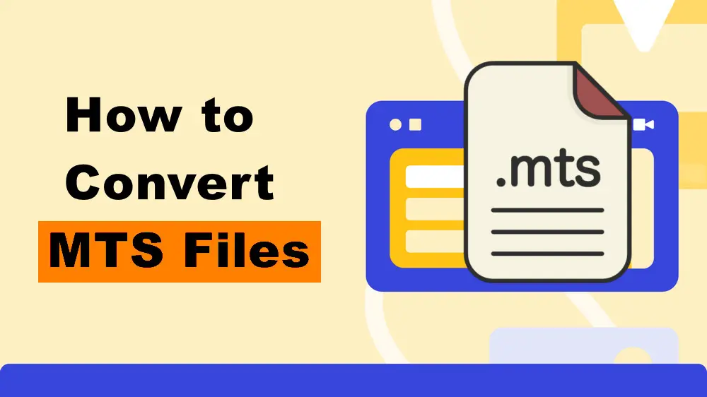 How to Convert MTS to Video and Vice Versa on PC/Online?