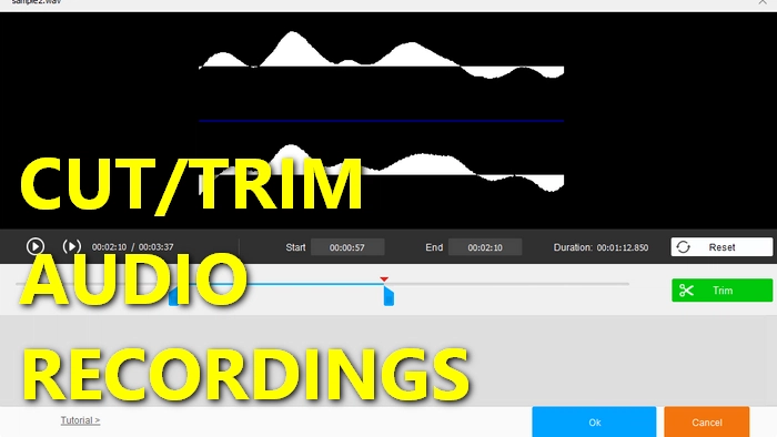 5 Free Ways to Cut Audio/Voice Recordings on Windows