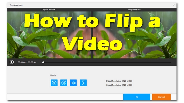 3 Free Methods | How to Flip a Video on Windows?