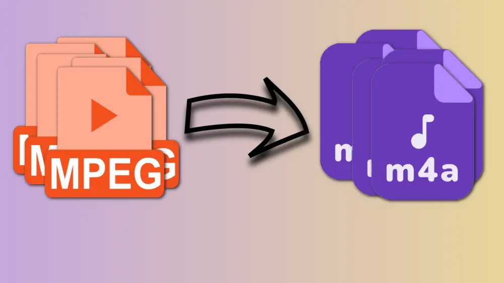 How to Convert MPEG to M4A on PC? [Batch Support]
