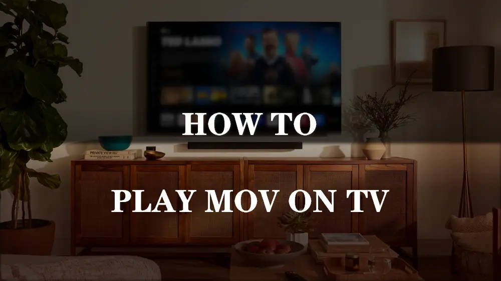 How to Play MOV Files on TV (Samsung/LG/Sony…) without Error?
