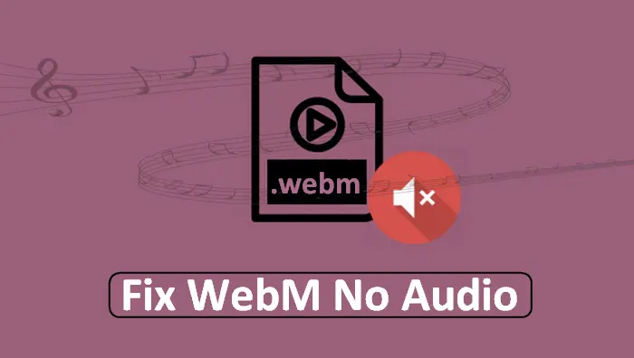 How to Fix a WebM File without Audio Problem Effectively?