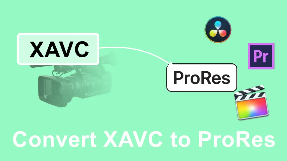 How to Convert 4K XAVC to ProRes Efficiently?
